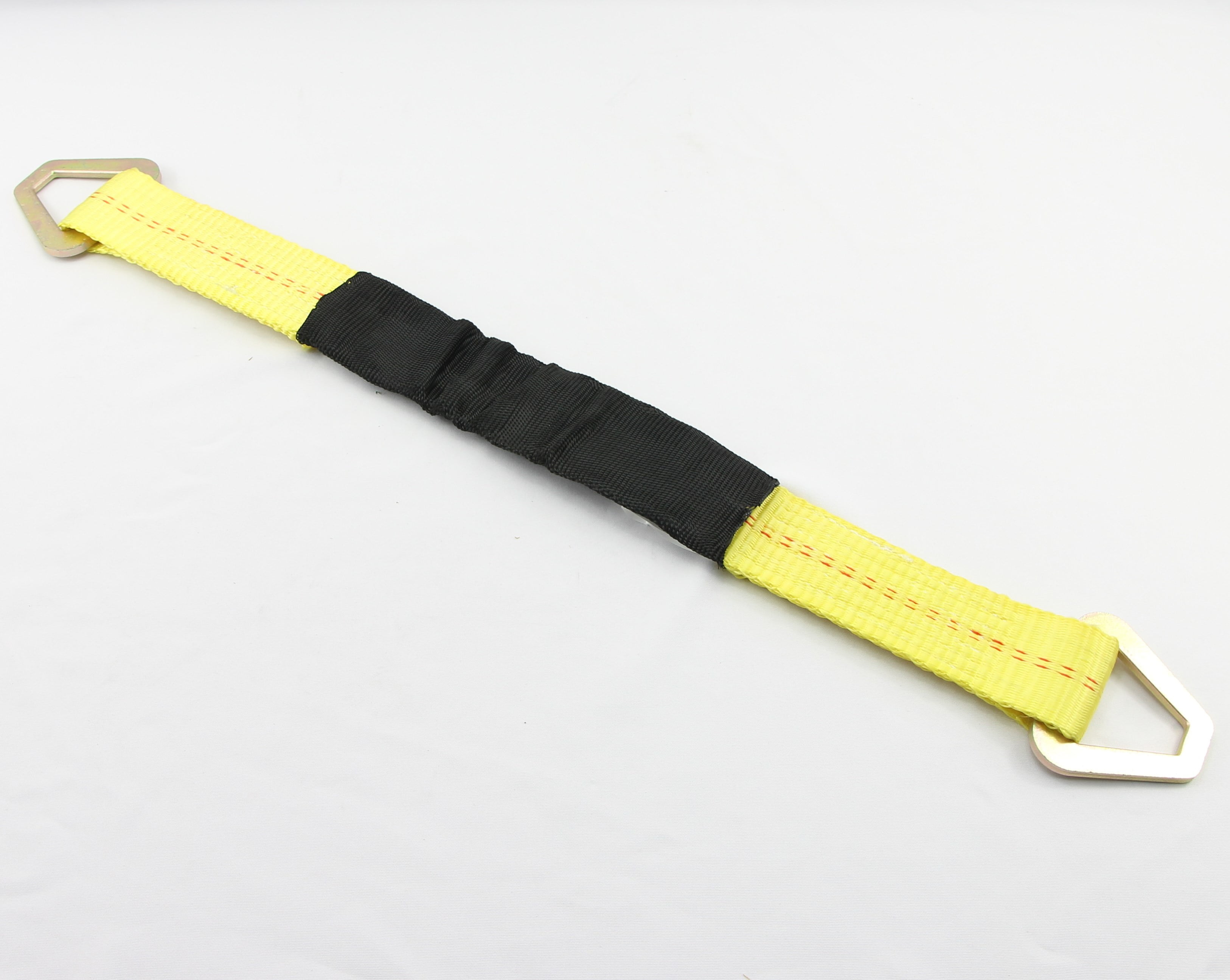 (Pack of 4) 36" Tied Down Axle Straps with Protective Sleeve and Delta ...