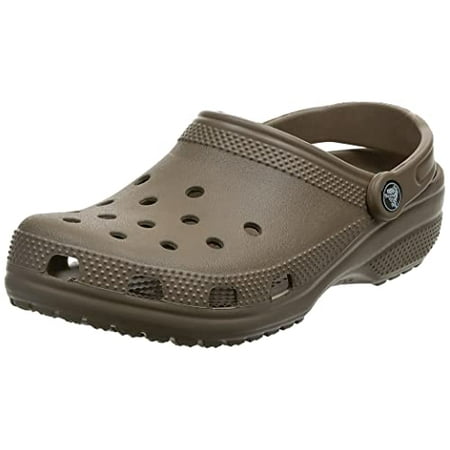Crocs Unisex Men's and Women's Classic Clog (Neutral Colors), Chocolate ...