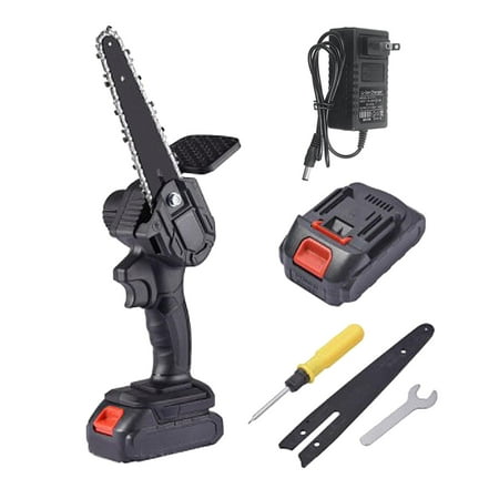 Mini ,6 Inch Battery Powered Chain 2000mAh 21V Batteries Handheld ...
