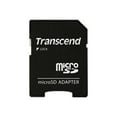 Transcend - Flash memory card (microSDHC to SD adapter included) - 32 GB - Class 10 - microSDHC ...