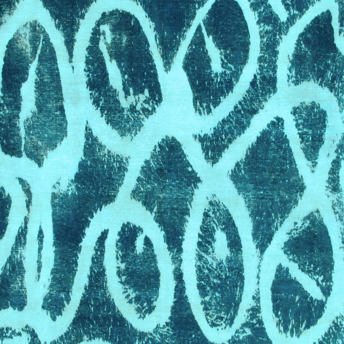 Ahgly Company Indoor Square Abstract Light Blue Modern Area Rugs, 6 ...