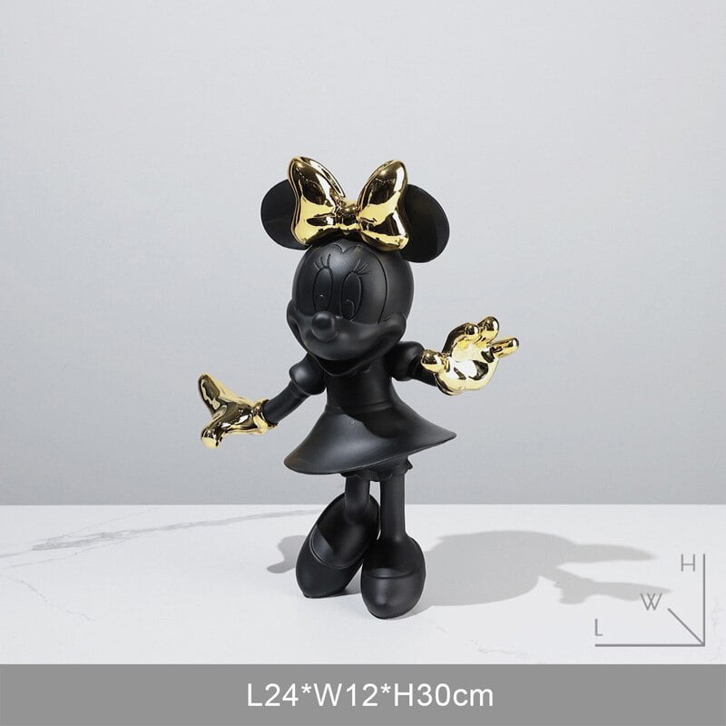 Figura de acción de Minnie Mouse, muñeco de colección de 29cm, adornos ...