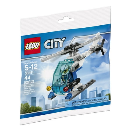 LEGO City Police Helicopter 30351 Polybag Set (44 Pieces) - Walmart.com