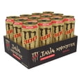Monster Energy Java 300 Triple Shot Mocha Coffee + Cream, 15 Oz, 12 ...