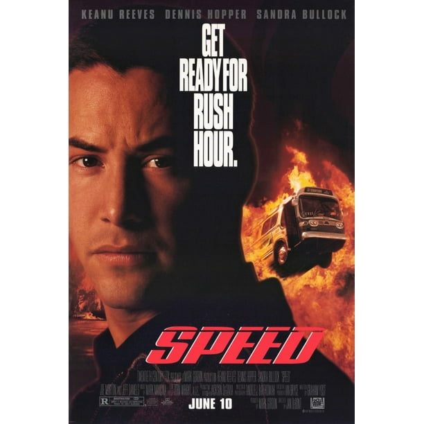 Speed (1994) 27x40 Movie Poster - Walmart.com - Walmart.com