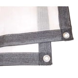 10X20 Foot White Shade Net Screen Mesh Netting Tarp Uv Canopy Sun Block ...