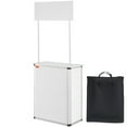 KFFKFF 30.91"x14.96"x71.46" Folding Trade Show Display Podium Table ...