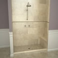 Tile Redi Base'N Bench Single Threshold Shower Base with Bench and ...