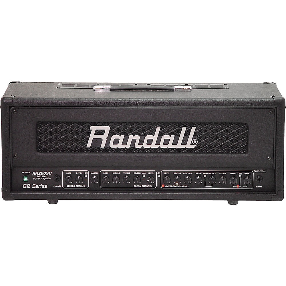 Randall RH200SC/G2 200W Stereo Guitar Amp Head - Walmart.com - Walmart.com