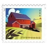 USPS Barn Postcard Rate Sheets of 20 Wedding Anniversary Postage Stamps ...