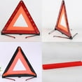 EUWBSSR Foldable Warning Triangle for Roadside Vehicle Emergencies ...