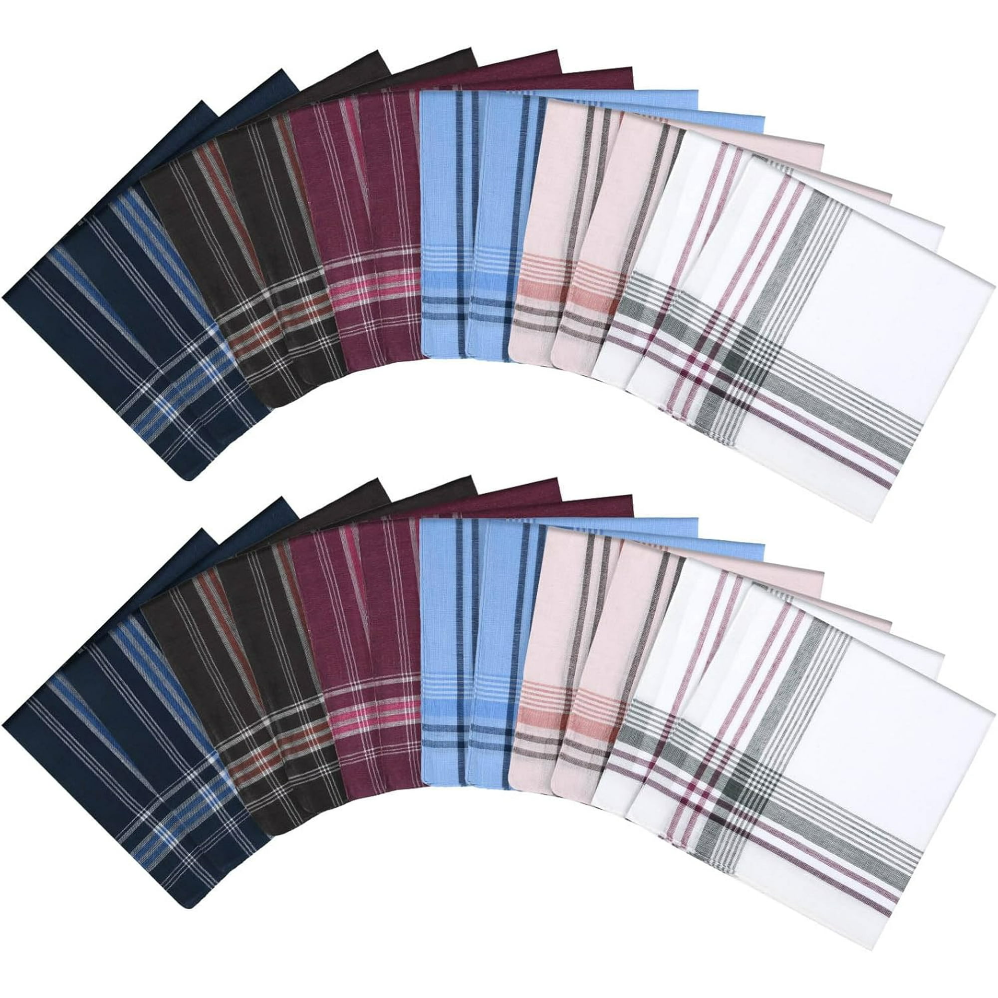 Click here for Lubai Commerce Cotton Handkerchiefs For Men  Pack... prices