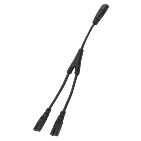 Loewten IEC320 C8 To Dual IEC320 C7 Y Split Power Cord,1 In 2 Out ...