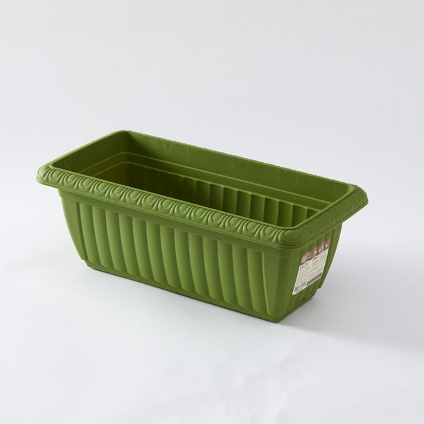 Maceta rectangular para plantar, maceta para verduras, jardinería ...