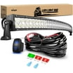 MICTUNING Magical M2 RGBW LED Light Bar - Dual Row 32 Inch Off Road ...