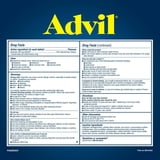Advil Ibuprofen 200 mg, 360 Coated Tablets, Pain Reliever and Fever ...