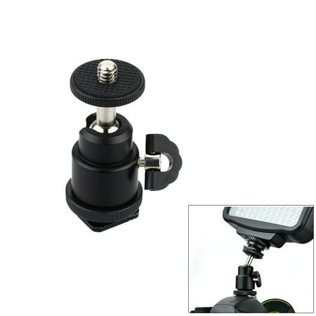 Andoer Aluminium alliage Mini rotule 1/4" Mount avec sabot Flash pour ...