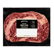 Ribeye Beef Steak, 2 per Tray, Fresh, 1.12 - 2.0 lb - Walmart.com