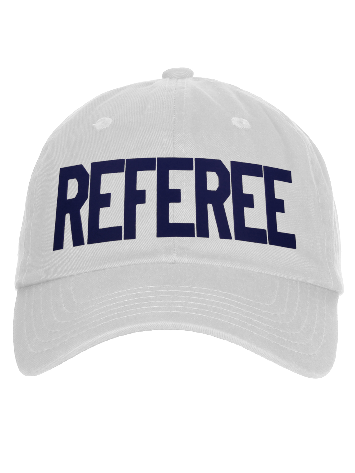 Classic Referee Hat Premium Cotton Low Profile Unstructured Adjustable ...