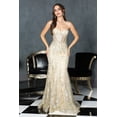 Women's Adora Design 3185 Strapless Glitter Mermaid Long Prom 2026 Gown ...