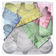 Ann Clark 7-Piece Baby Shower Cookie Cutter Set, Kid Theme, Made in USA ...