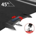 Mini Small Solar Car LED Rear Spoiler Wing GT Style Car Warning Lamp ...
