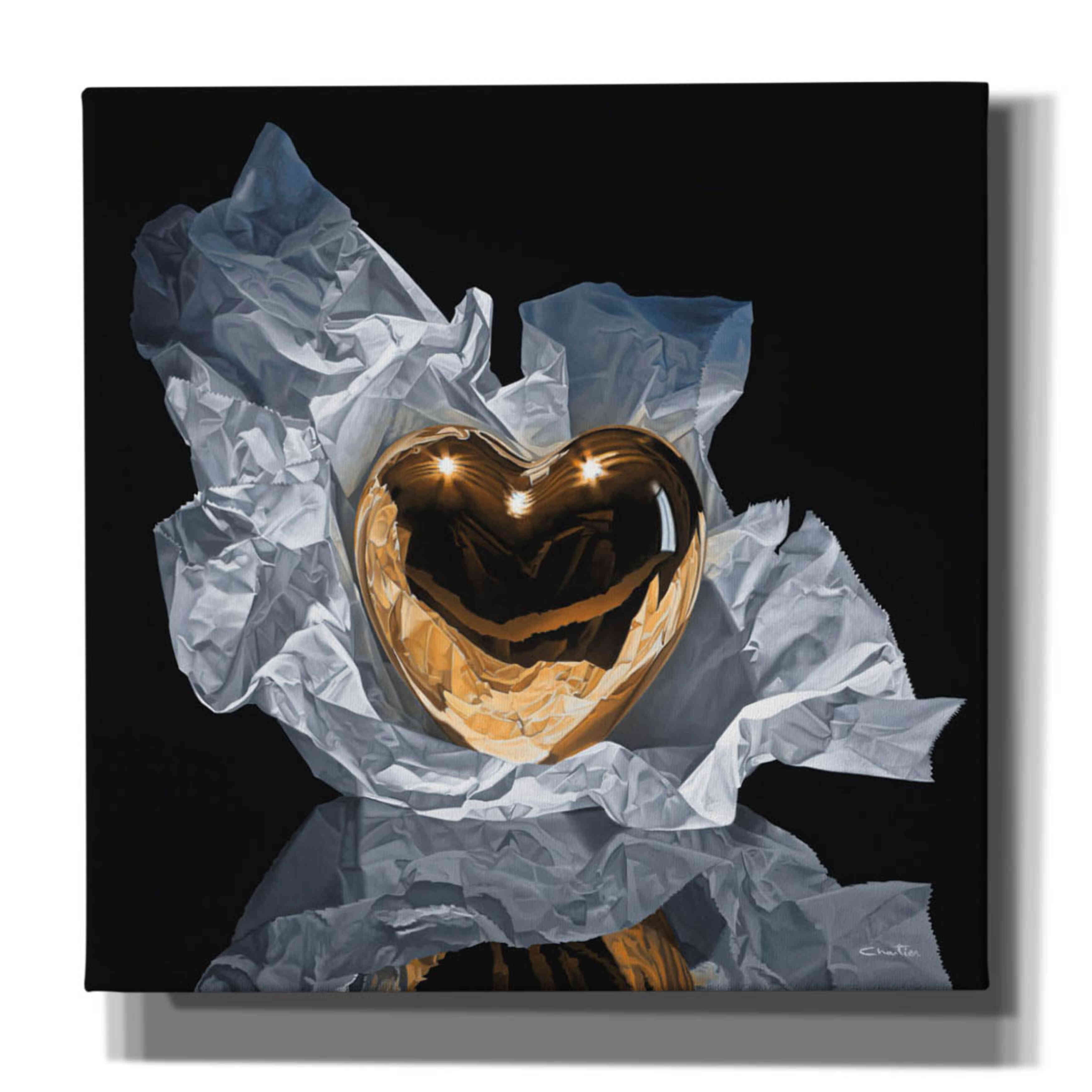 Epic Graffiti 'Heart Of Gold' by Francois Chartier, Canvas Wall Art, 12 ...