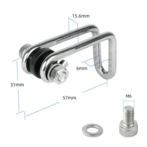 Bicycle Silicone Bracket Bike Headlight Bracket - Center Fork Mount For ...