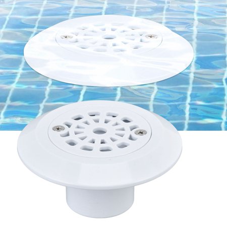 Spptty Pool Main Drain,Plastic Pool Water Outlet White Floor Drain ...
