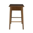 Linon Charlotte Desk, Rich Brown Finish, 30 inches Tall - Walmart.com
