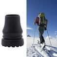 Nonslip Walking Pad Caps Hiking End Bottom Crutch Tip Head Protectors ...
