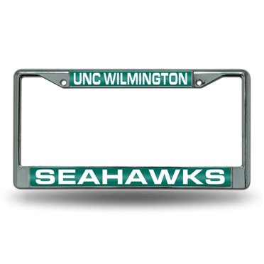 Seattle NFL Seahawks 12TH Man NFL Chrome Metal License Plate Frame ...