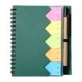 Clearance! 60 Green Notes With Pen, Message, Notepad Planner Spiral ...