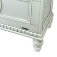 Saltoro Sherpi White Accent Chest Cabinet with Drop Down Door and ...