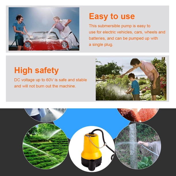 Submersible Pump Watering Pumps Good Sealing Solar Brushless Motor ...