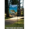 Toland Home Garden Smallmouth Bass Pond Fishing Fish Flag Double Sided ...