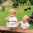 Two Legit To Quit Banner, Second Birthday Banner, Hip Hop Party ...