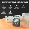 ThermoPro Digital Kitchen Timer, Countdown Timer Stopwatch, Loud Alarm ...