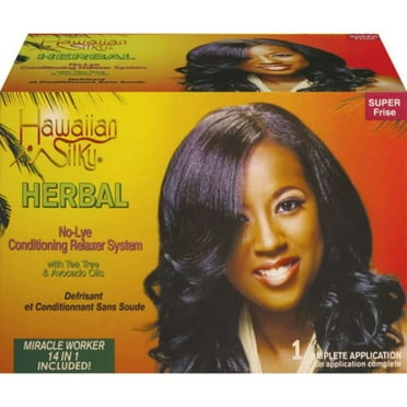 Soft & Beautiful Super No-Lye Ultimate Conditioning Relaxer System Kit ...