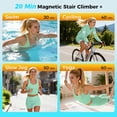 HXD-ERGO ProClimb Stepper - 6-Level Adjustable Foldable Stairmaster for ...