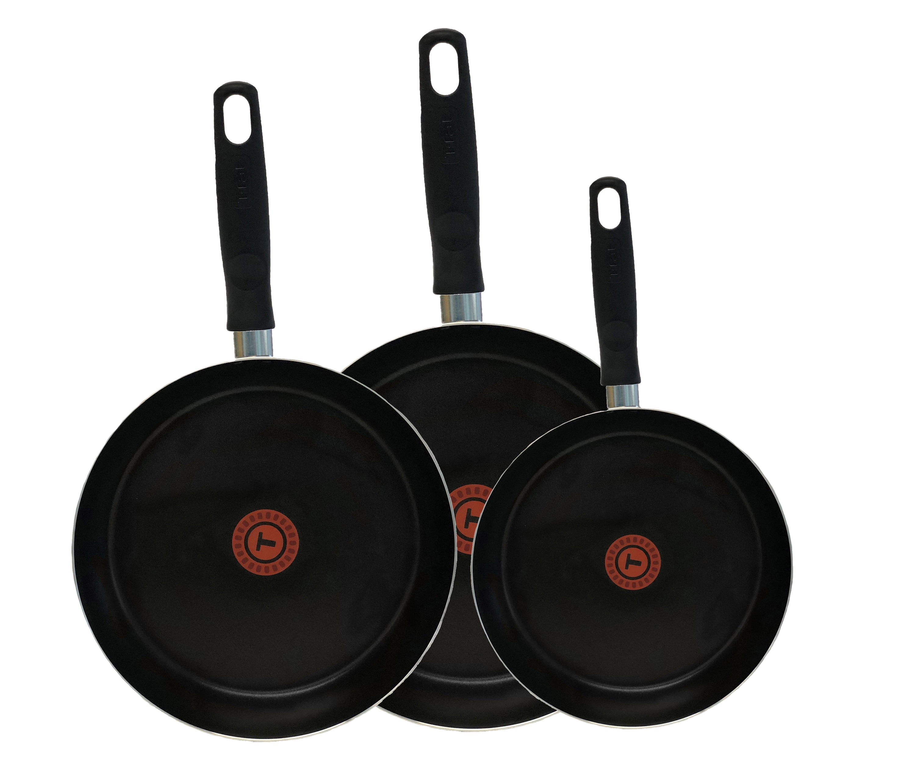 Juego de 3 Sartenes de Aluminio Vital 20, 24 y 26 cm T-Fal Vital T-fal ...