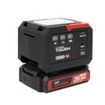 Hyper Tough 20V 150-Watt Power Inverter with Flip-Up LED Work Light ...