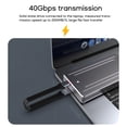 40Gb Type-C USB C Data Cable 100W Data Cord Male-Male Thunderbolt4 ...