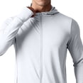 Betivan Men's Sun Protection Hoodie Long Sleeve Solid Color Quick Dry ...