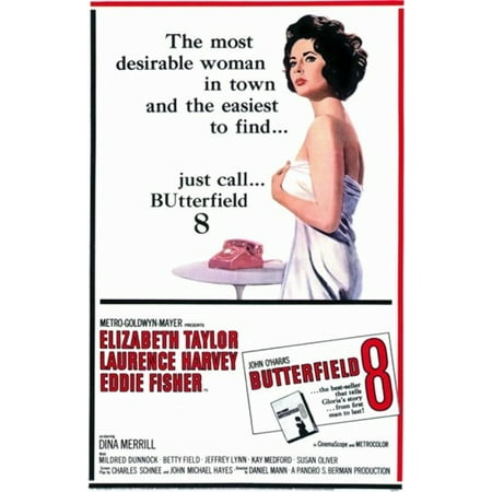 Butterfield 8 Movie Poster (11 x 17) | Walmart Canada
