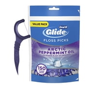Oral-B Glide 3D White Floss Picks Radiant Mint, 75CT Pack of 6 ...