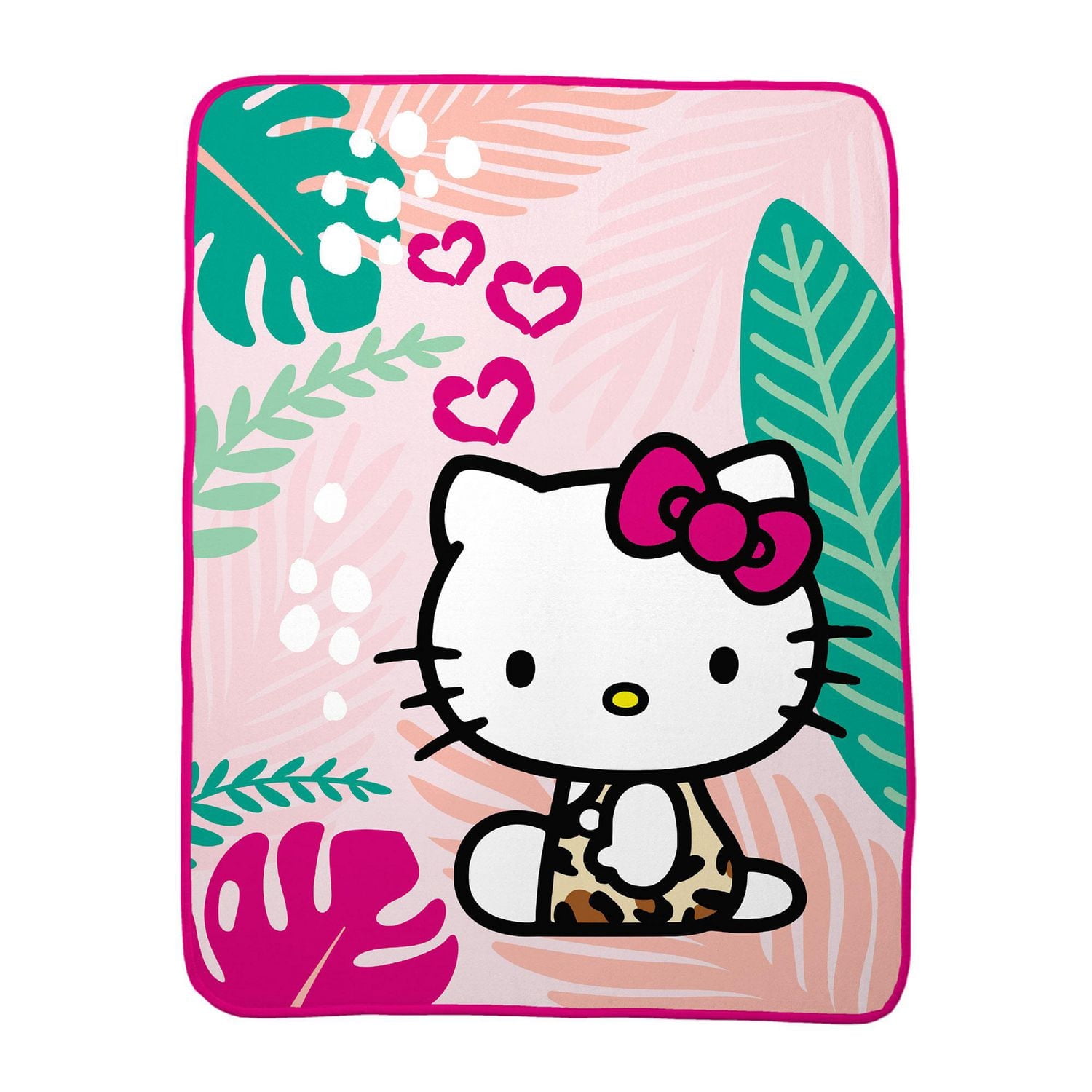 Hello Kitty "Welcome To the Jungle" Throw, Hello Kitty Throw - Walmart.ca