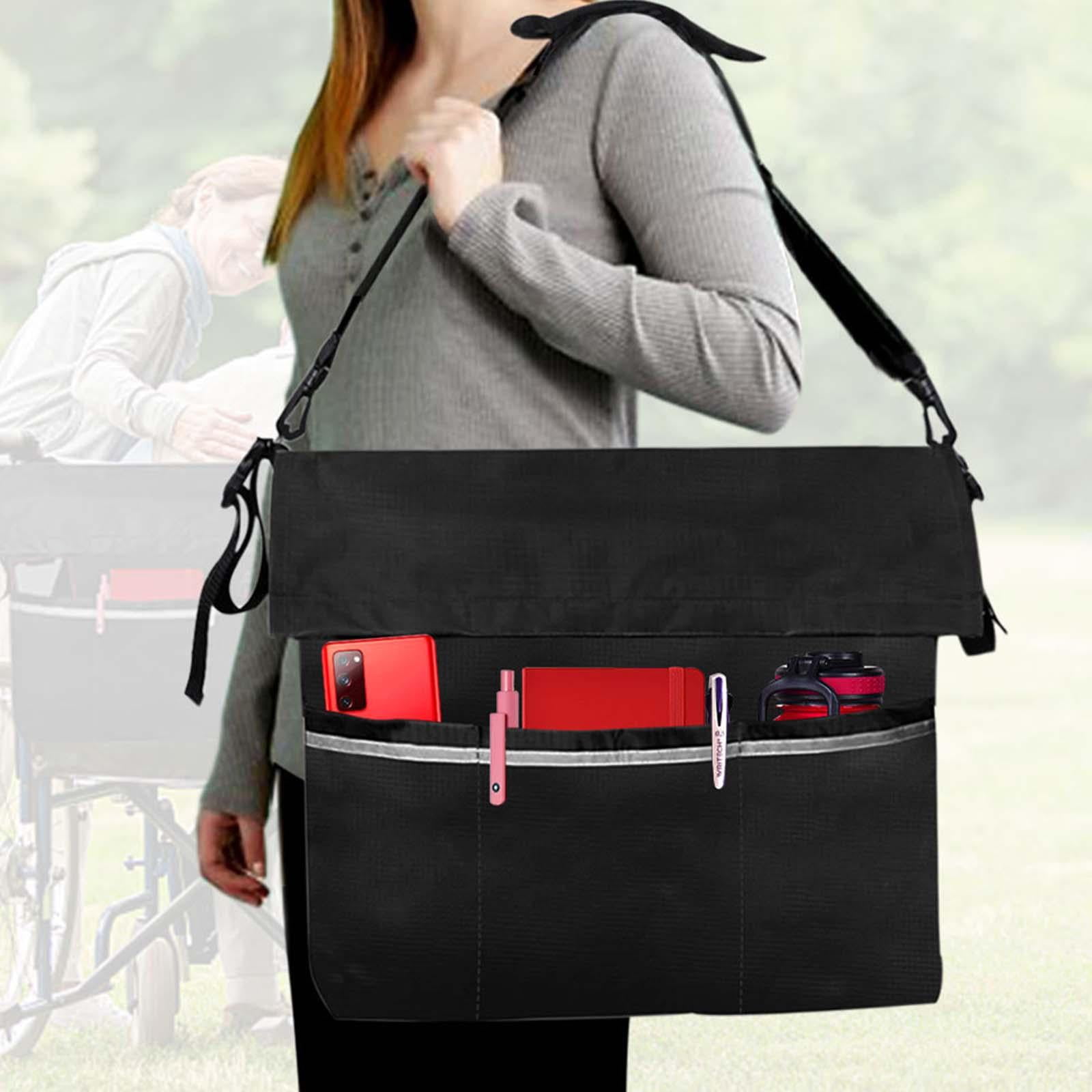 Wheelchair Backpack Bag with Reflective Stripe for Mobility Scooters ...