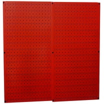 Red Metal Pegboard Pack - Two Pegboard Tool Boards - Walmart.com