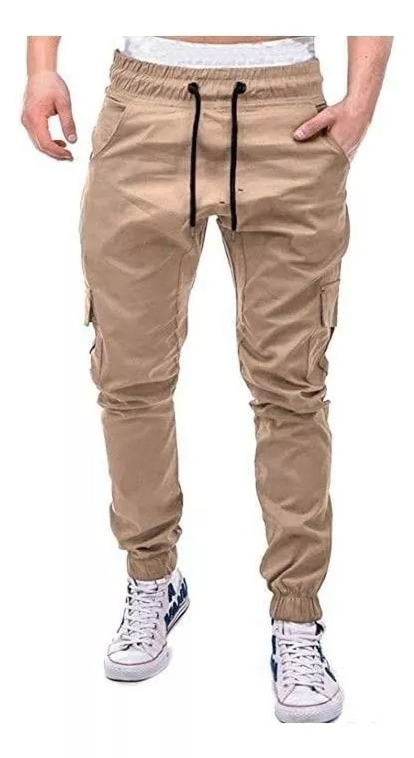 Pantalon Jogger De Hombre Beige Promoción | Bodega Aurrera en línea